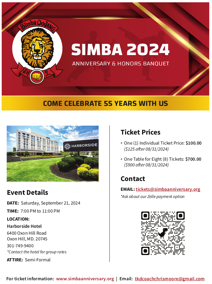 SIMBA Anniversary - Index